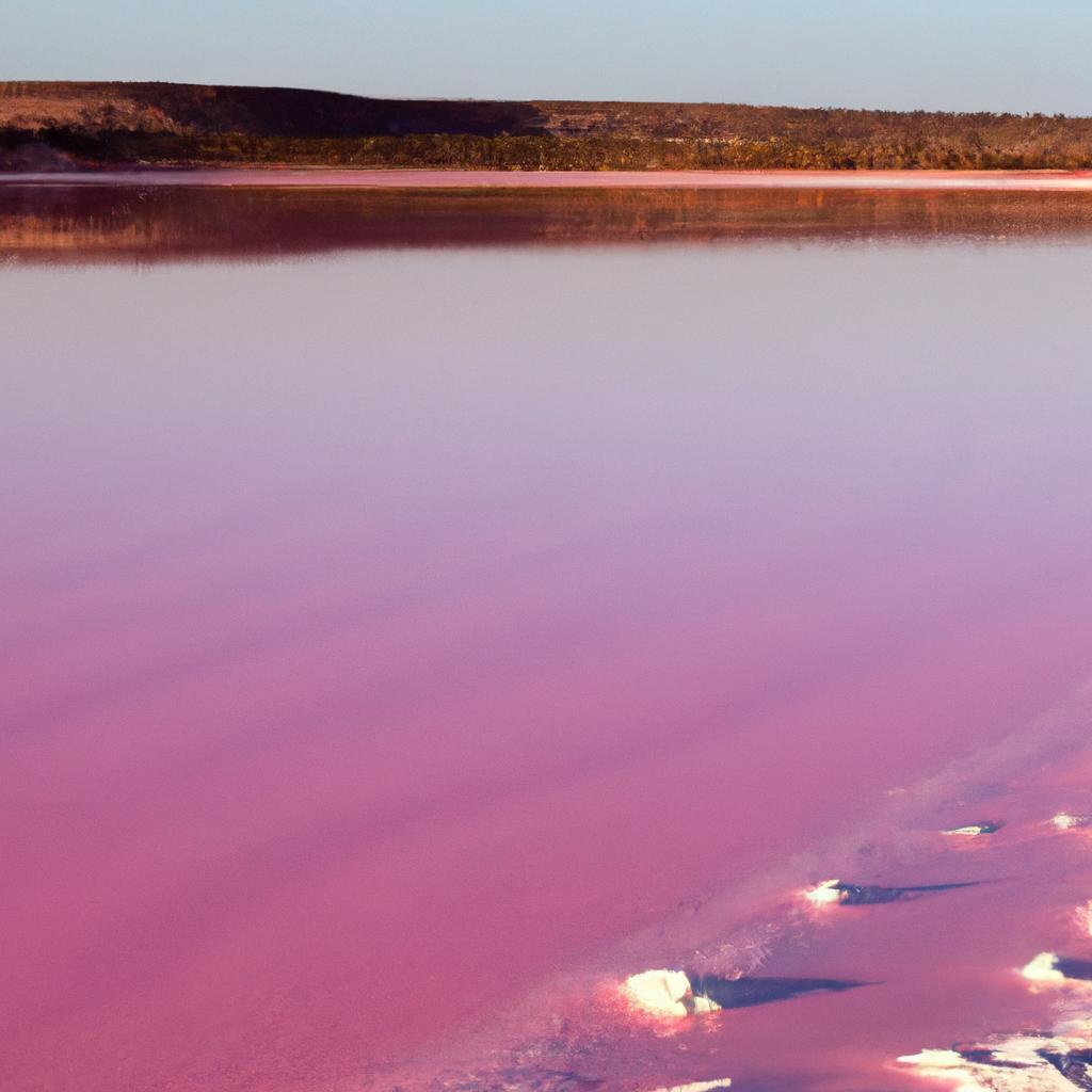Rare Pink Lake Discovered in Remote Australian Outback - AI Tech Daily